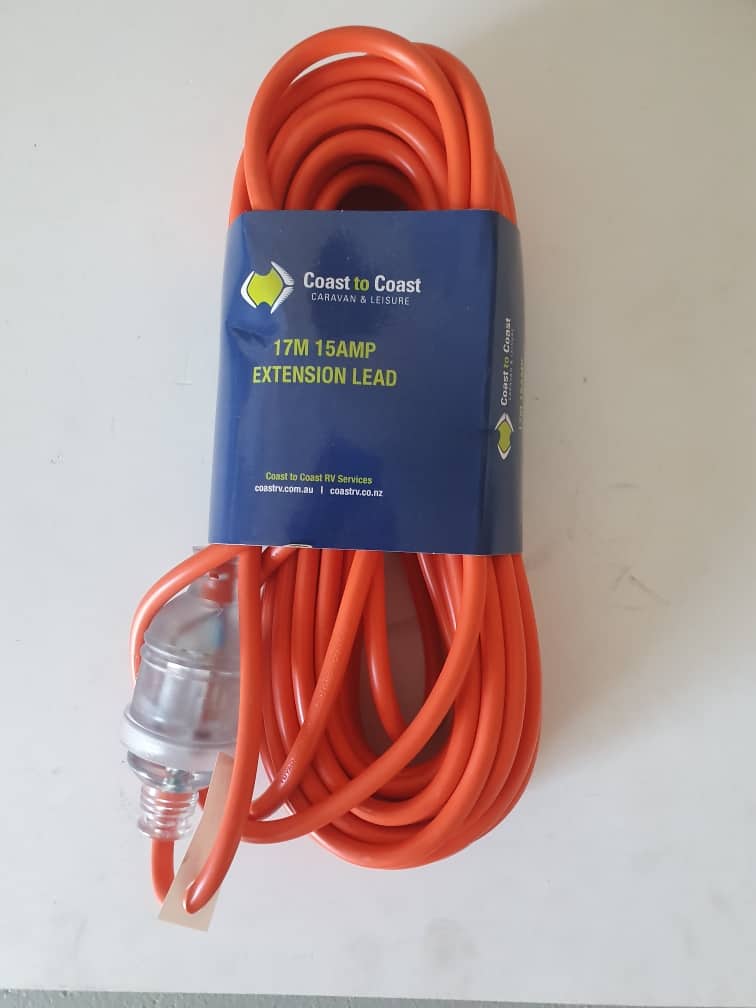 Caravan Power Lead 15A (17mtr) – Caravan City Sales – Parts Sales